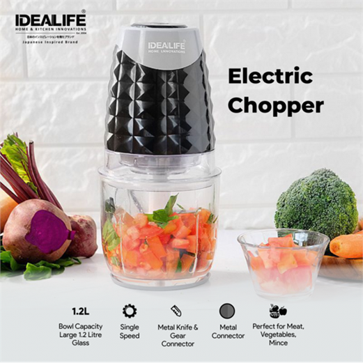 Jual ELECTRIC CHOPPER – PENGGILING LISTRIK 0.6LITRE – IDEALIFE IL-216S ...